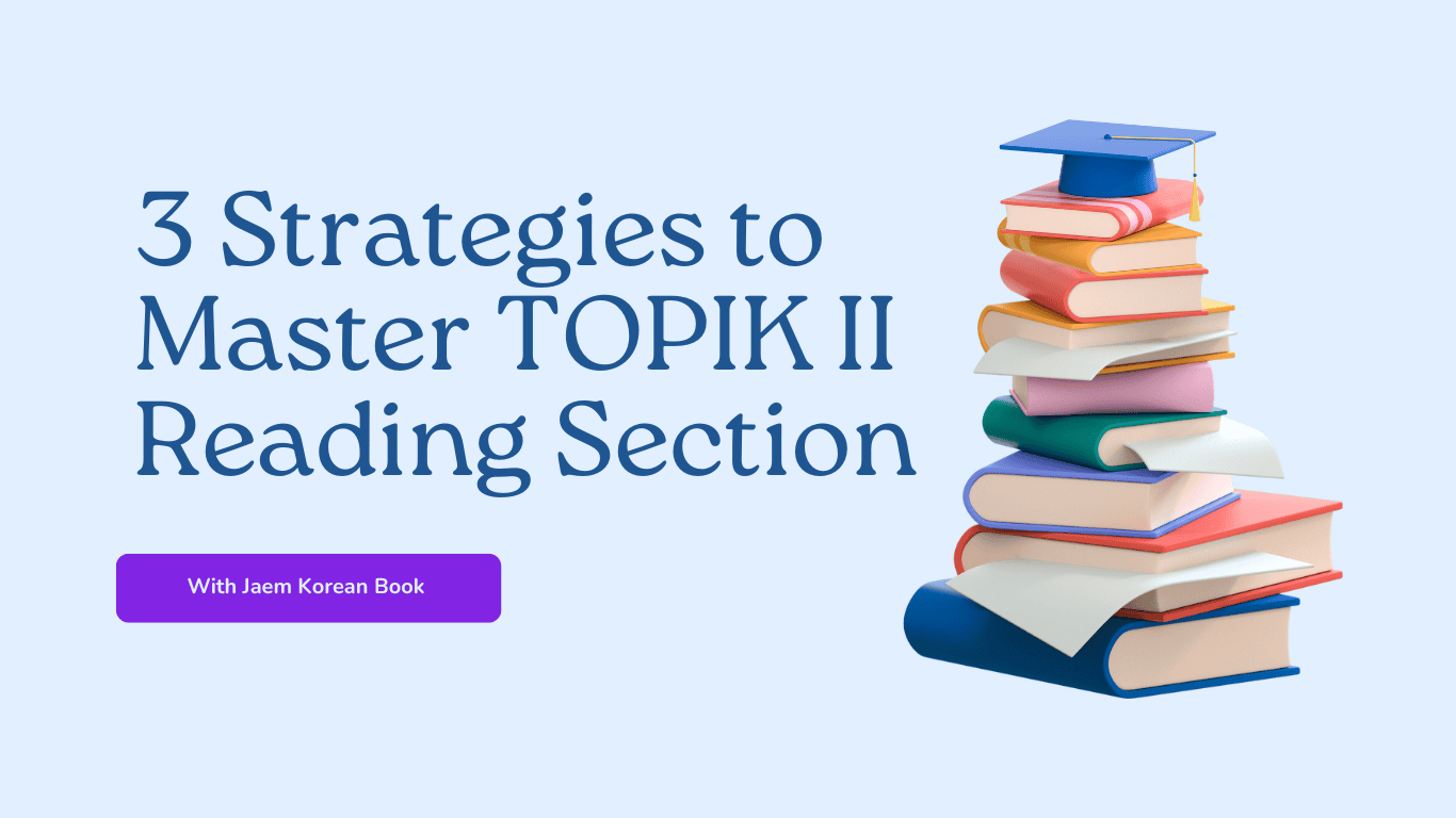 TOPIK MASTER Reading book - For a high score on TOPIK 2